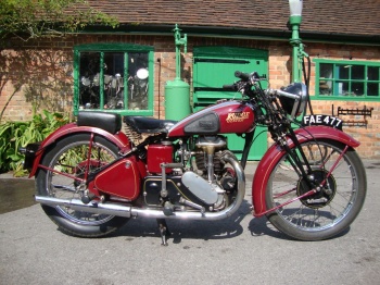 Verralls - 1938 500cc Rudge Ulster.