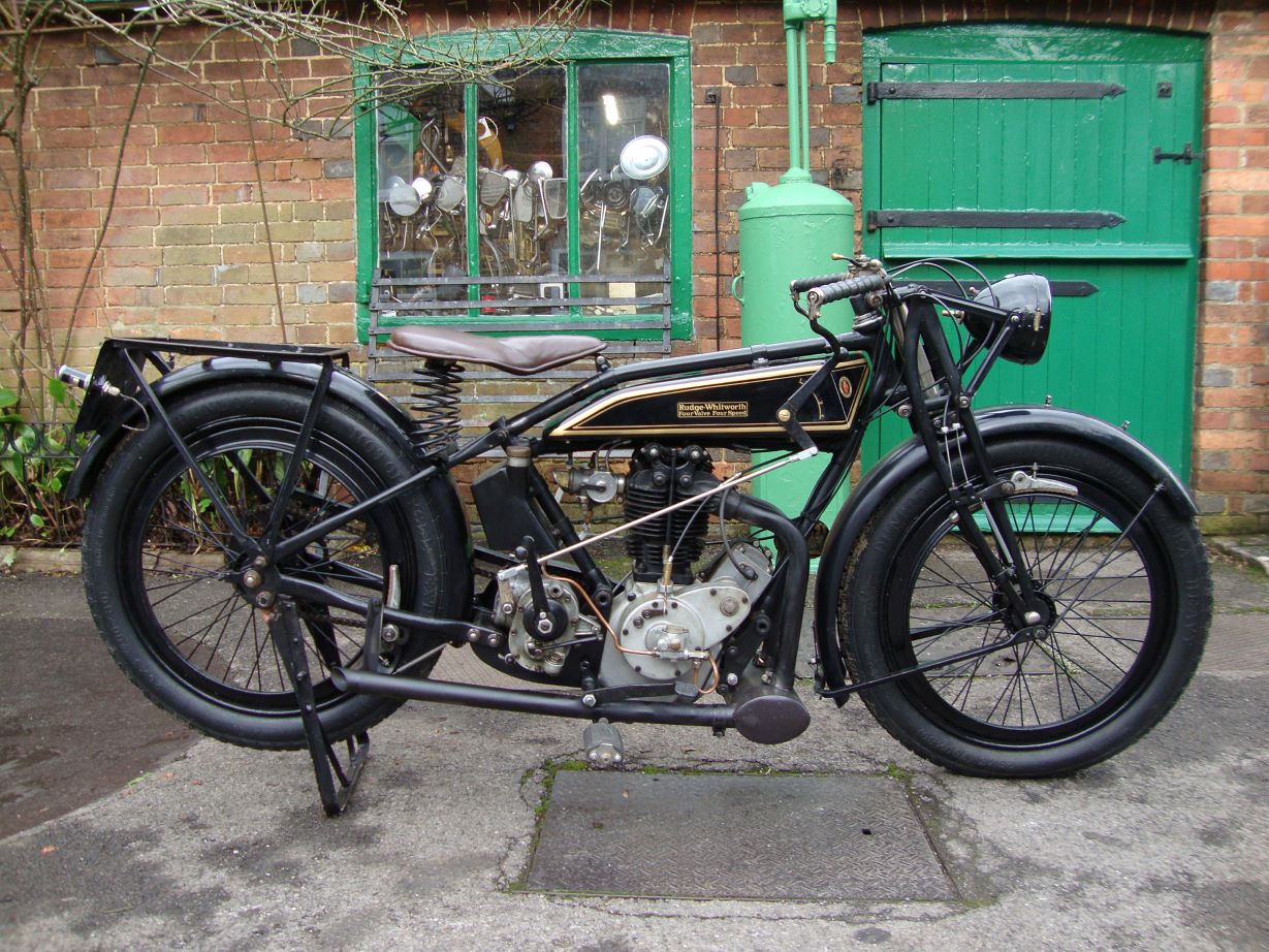 Verralls - 1926 500cc Rudge Standard. Four Valve Four Speed.