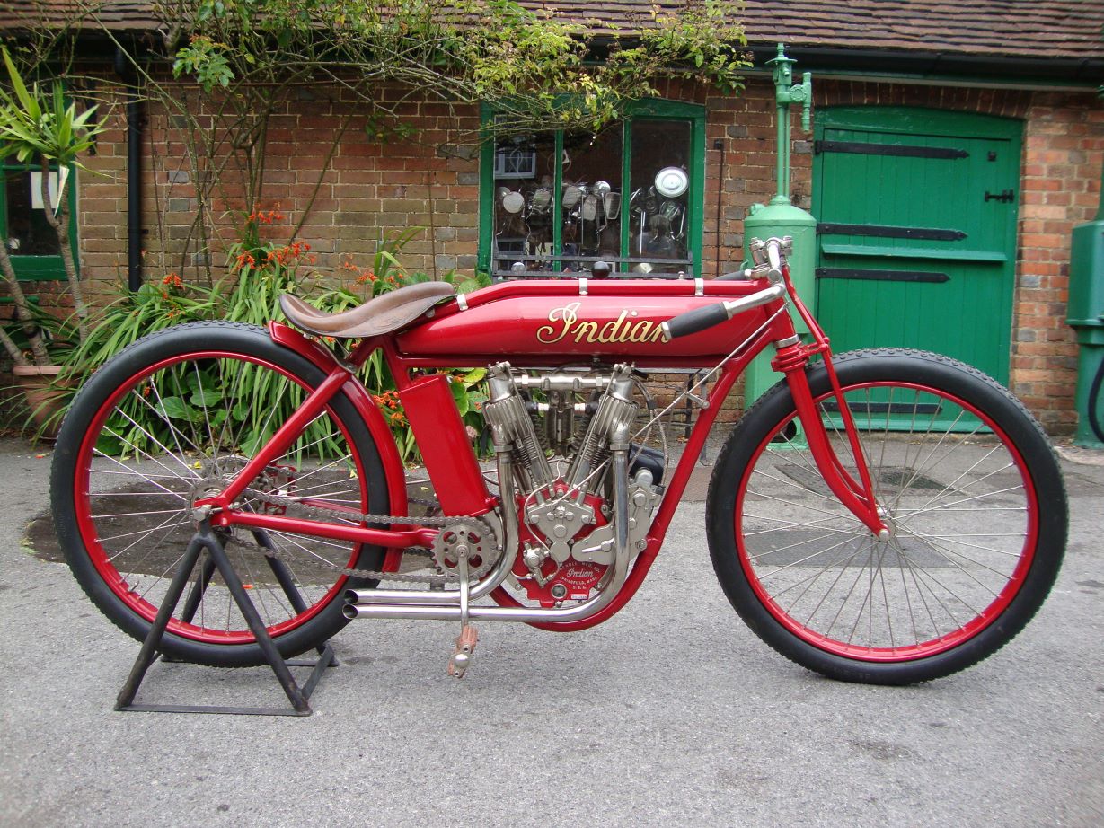 Verralls - 1915 681cc Indian Model B1. Board Track Racer